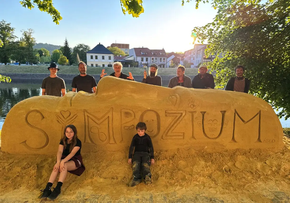 Sand sculptures in Písek 2025 - Pisek.eu